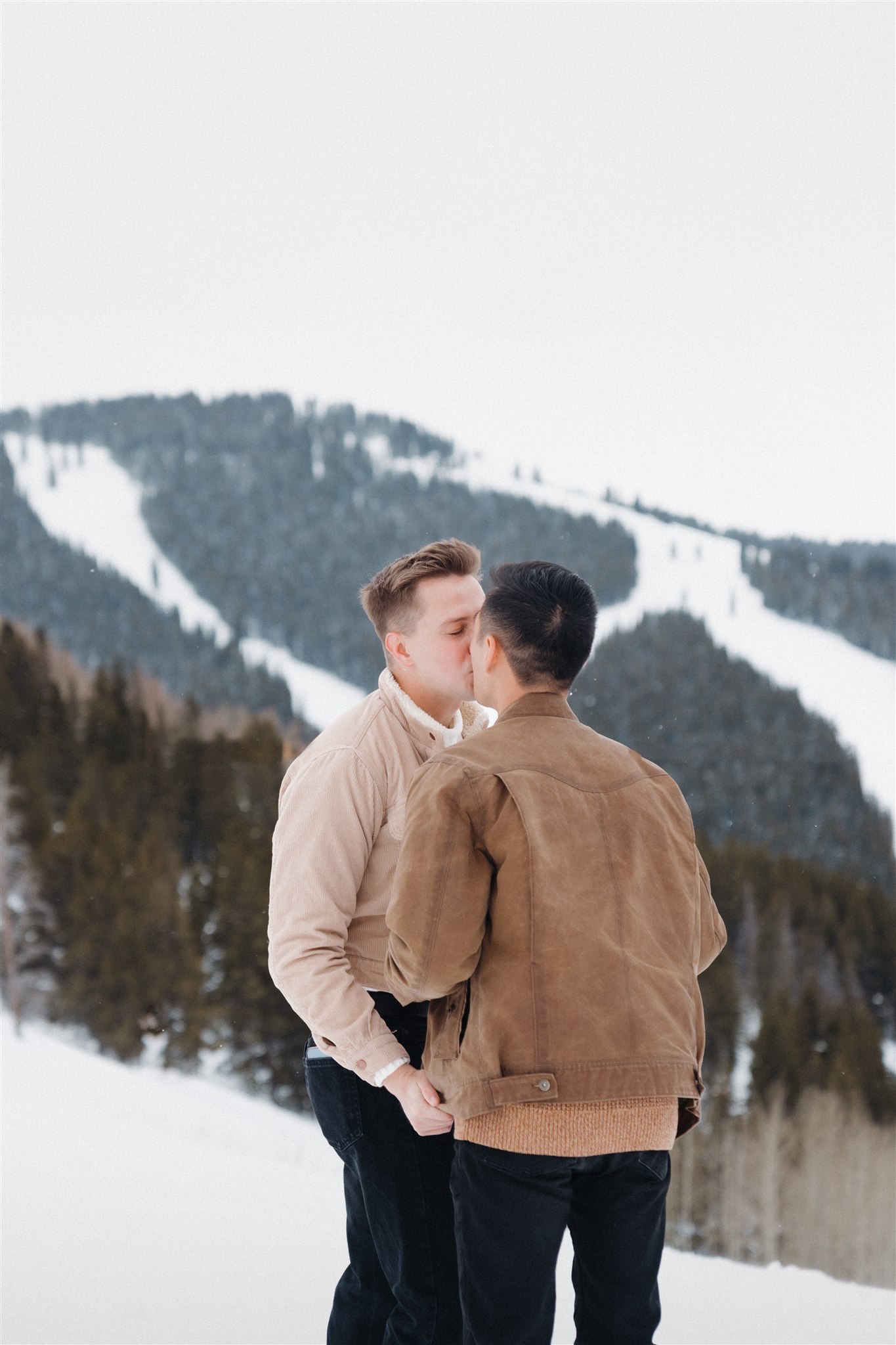 A Romantic Double Surprise Colorado Proposal in Vail