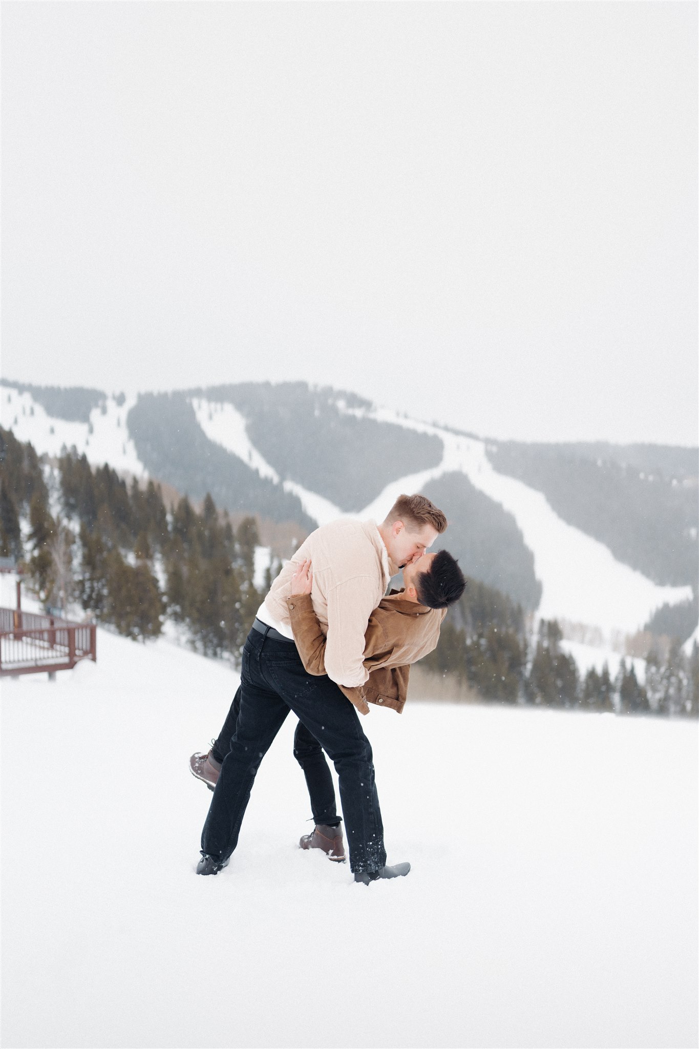 A Romantic Double Surprise Colorado Proposal in Vail