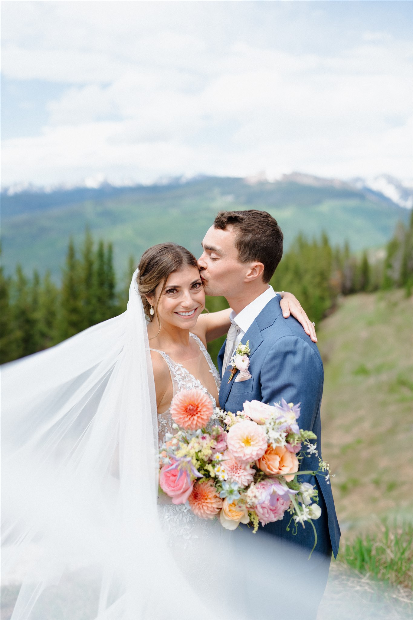 A Colorado Mountain Wedding at Vail Resort | Sarah + Jason